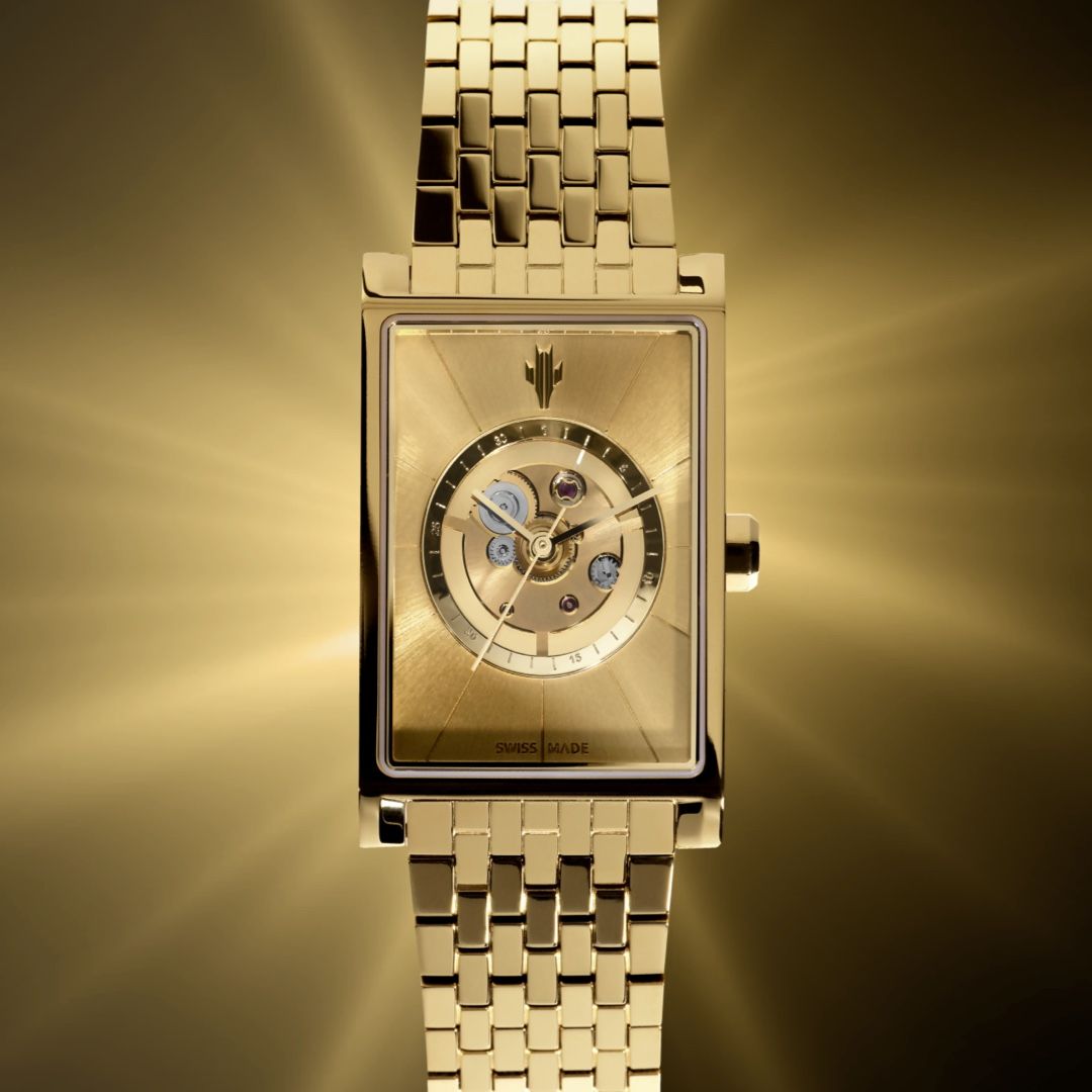 Gold Sunray Press Release 2023 - VIEREN Luxury Watches